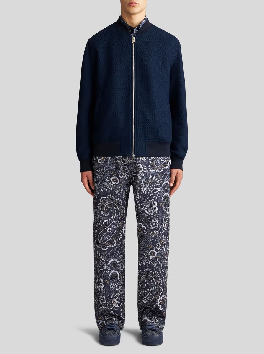 COTTON BOMBER JACKET - ETRO Official Website