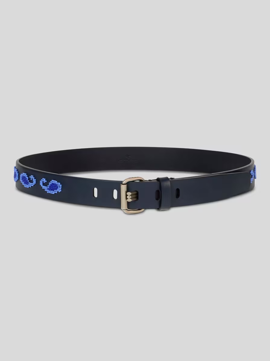 BEADED PAISLEY BELT - ETRO Official Website